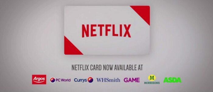 Netflix launches Netflix Card, Pay As You Go Cards in UK